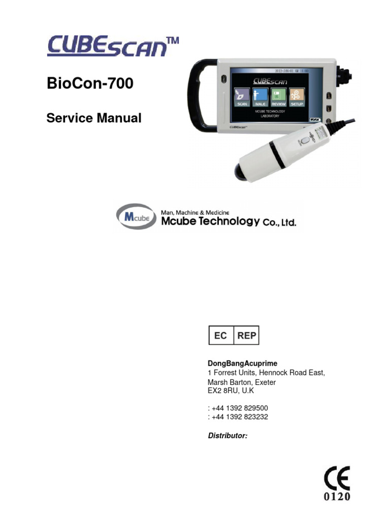 BioCon-700 Service Manual Rev - 1.5 (2015.07.13) | PDF | Electrical ...