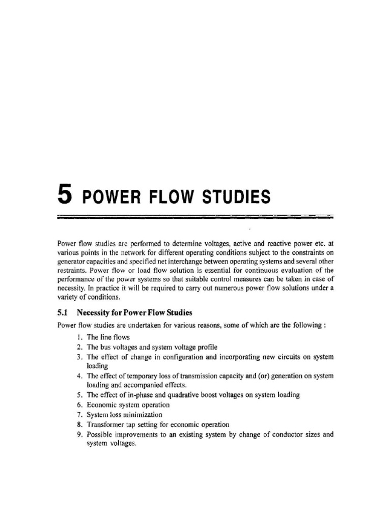 5-Unit II - Power Flow Analysis-29-01-2024 | PDF