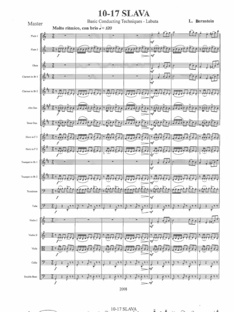 Slava (Transposed Score) | PDF