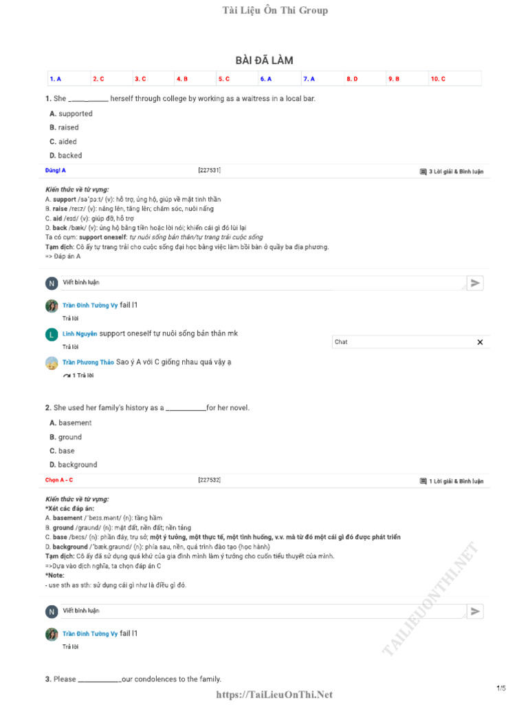 Bu I 1 T V NG NC HDG | PDF
