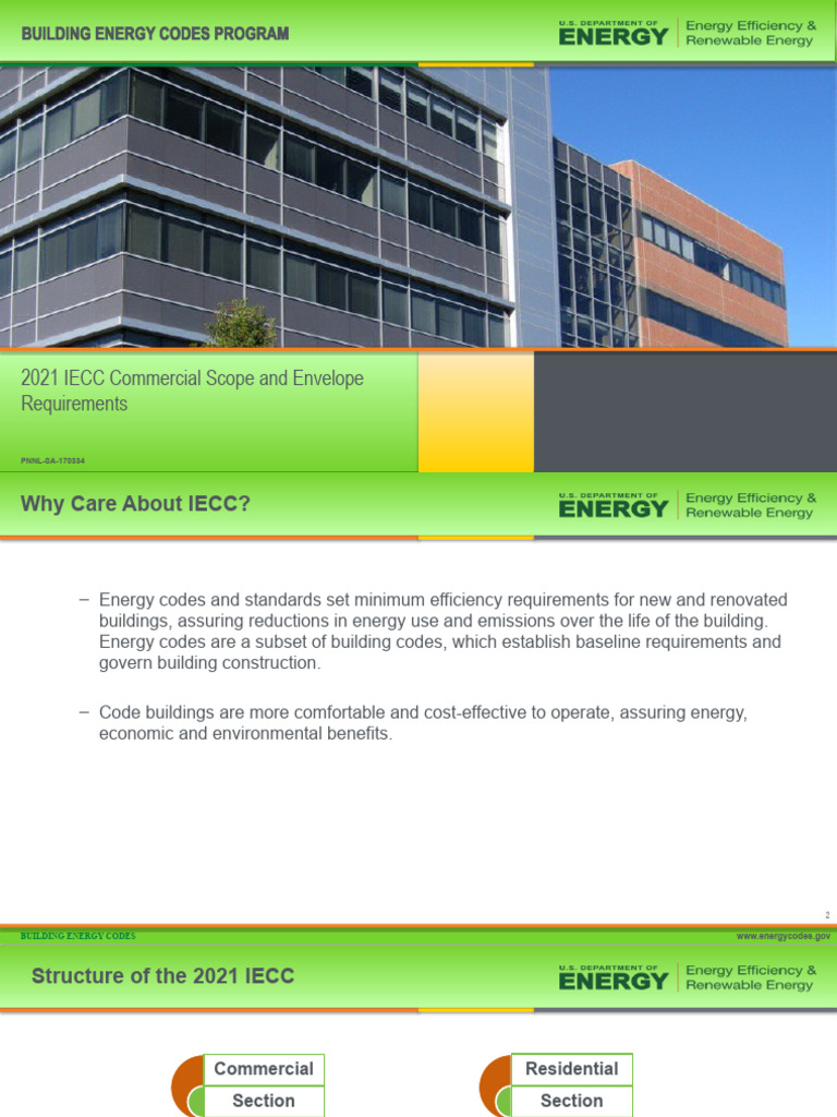 2021 IECC Commercial Requirements Envelope | PDF | Building Insulation ...