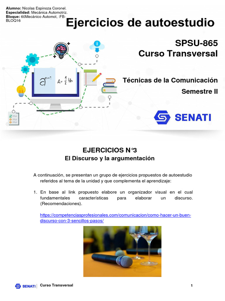 SPSU_SPSU-865_EJERCICIO_T003 | PDF | Argumento