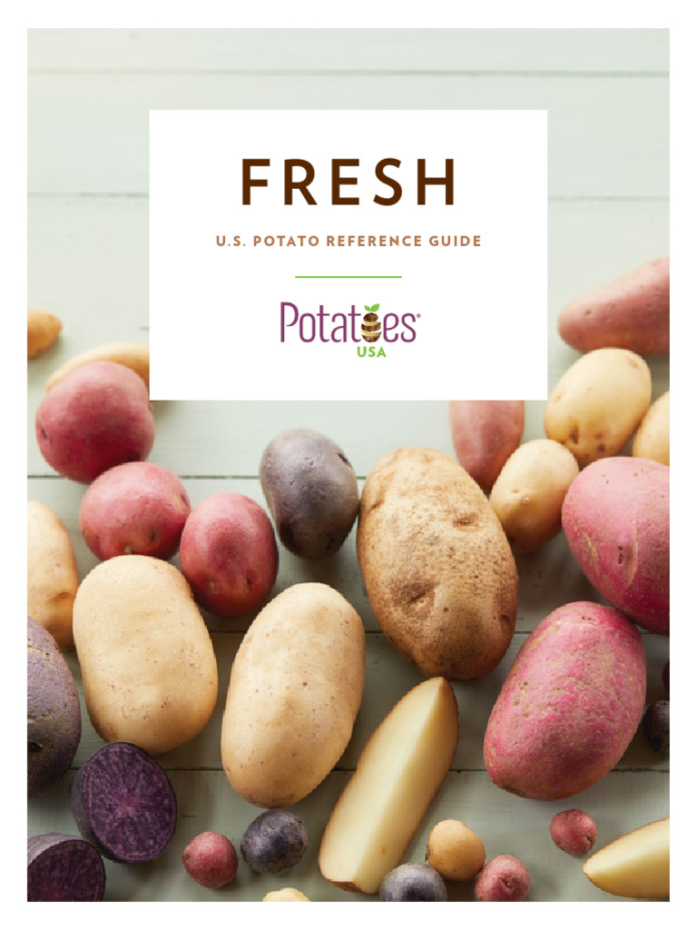 Potato Types Reference Guide | PDF | Potato | Cooking