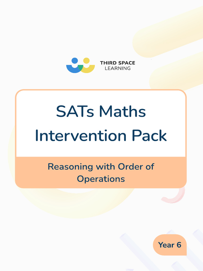 Reasoning With Order of Operations | PDF | Multiplication | Numbers