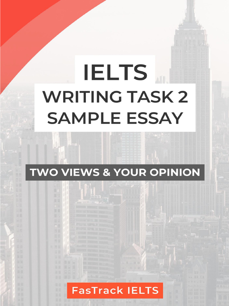 Ielts Writing Task 2 Sample Two Views Tax | PDF | Taxes | Subsidy