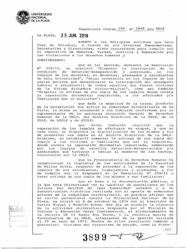 Godofredo Unlp | PDF | Argentina