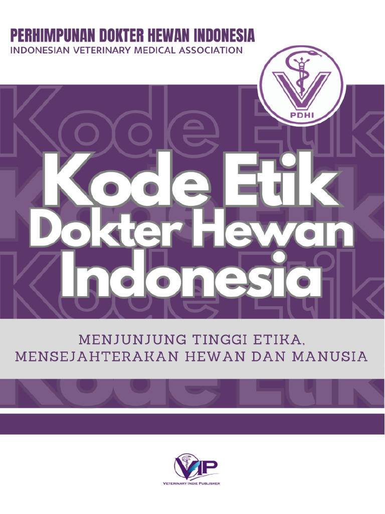 Buku Saku Kode Etik DRH Final | PDF