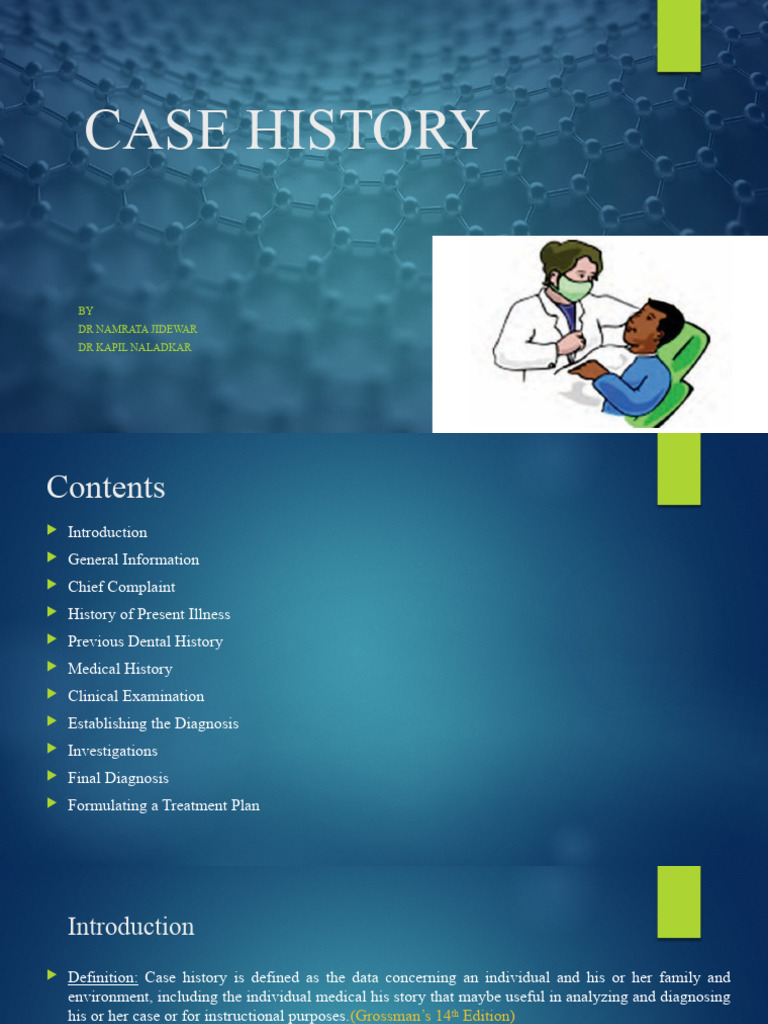 Case History of Cyanotic Gingiva | PDF | Pulse | Asthma