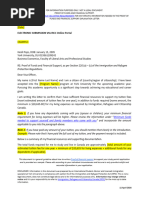 Study Permit Extension Letter of Explanation Template | PDF | Cultural ...