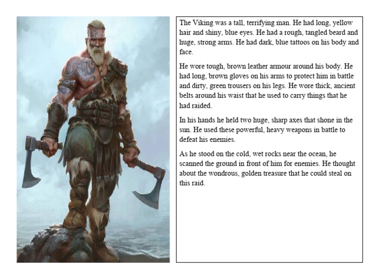 Fearsome Viking Warrior Description | PDF | Social Science | History