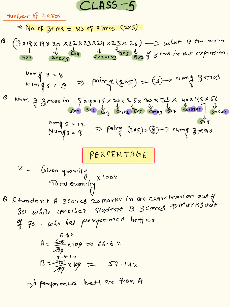 Maths IB Class-5 | PDF