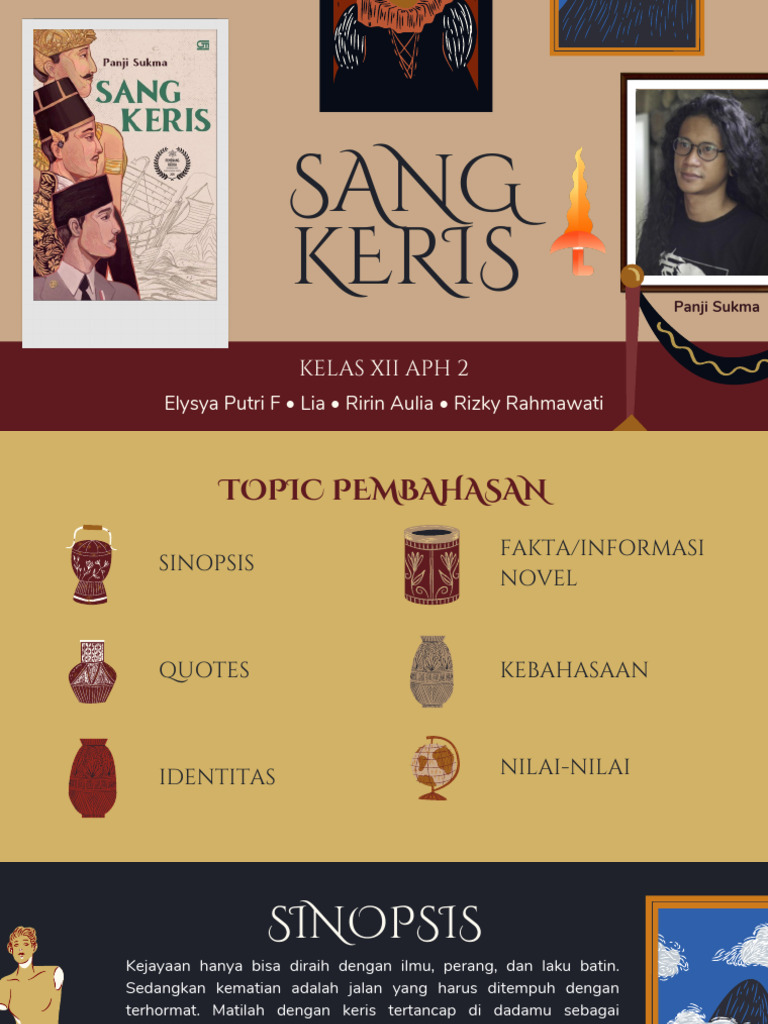 Analisis Novel Sejarah Sang Keris | PDF | Agama & Spiritualitas