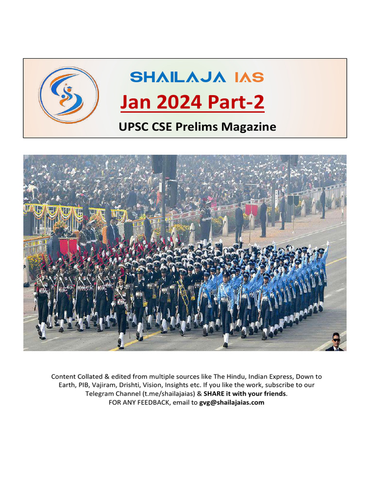 Shailaja IAS Jan_24_Part_2. | PDF