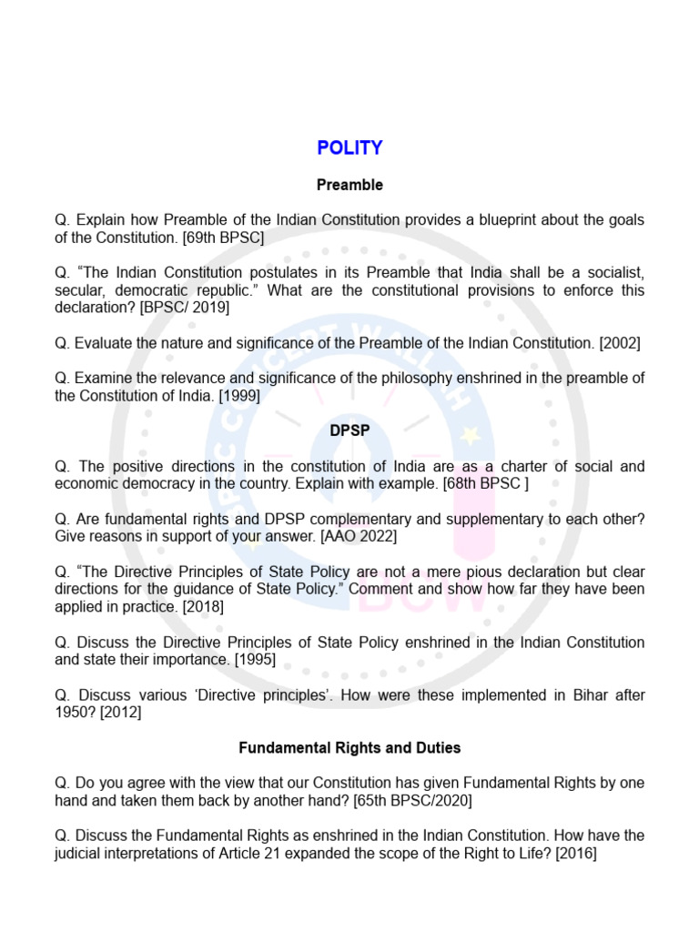 GS 2 Polity and Economy For Newspaper | PDF | Poverty | Poverty & Homelessness