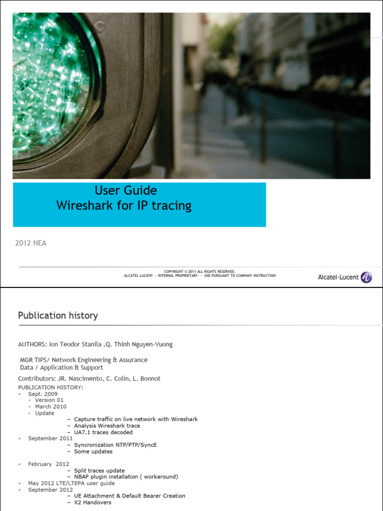 Wireshark User Guide v042 | PDF | Transmission Control Protocol | Computer Networking