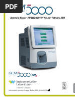 GEM 5000 Operator Manual rev02EU 2017-09-22 en | PDF | Vein ...