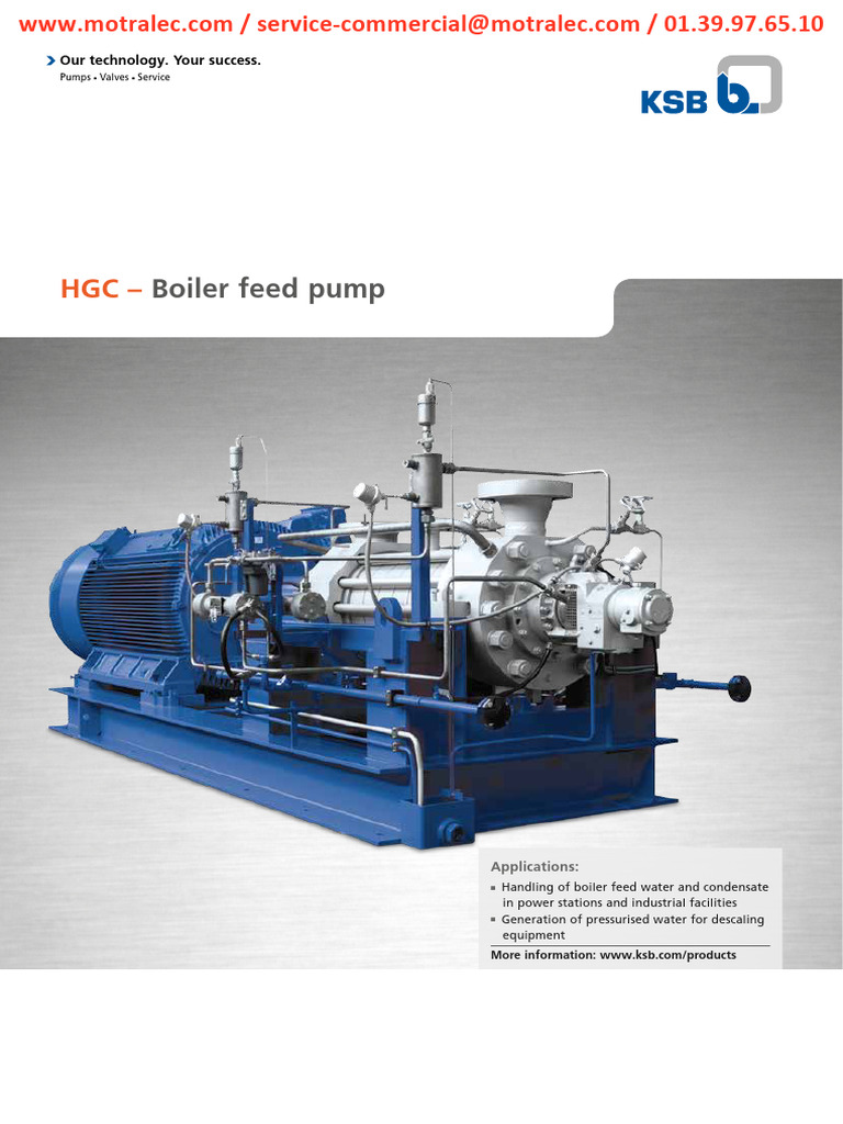 KSB Pump | PDF | Pump | Machines
