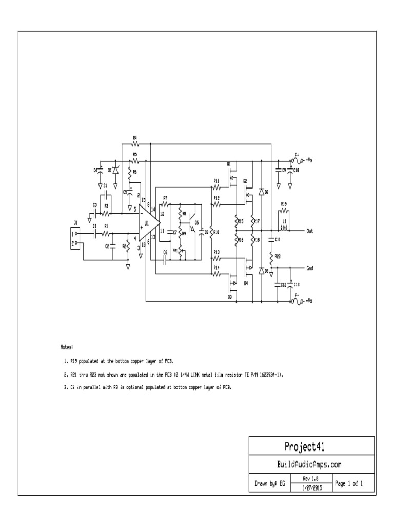 Project41 Schematic | PDF