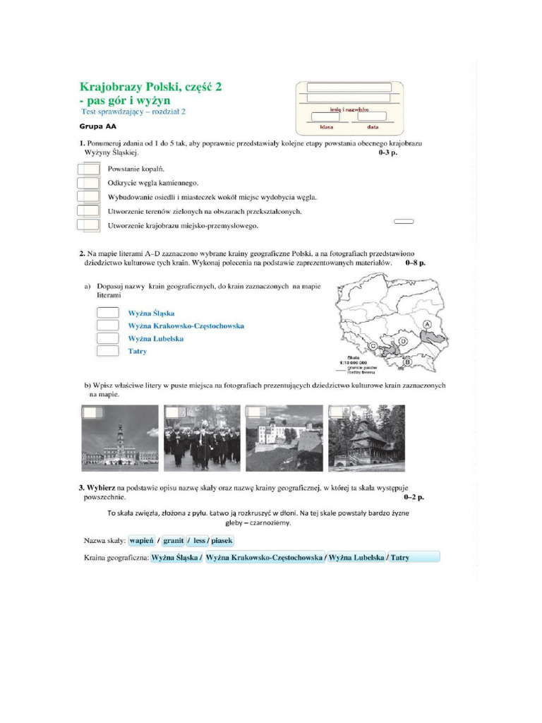 Krajbraz POlski Część 2 Spr. | PDF