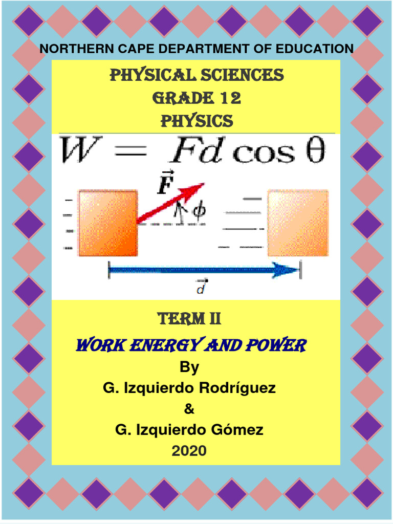 Work and Energy | PDF | Force | Potential Energy