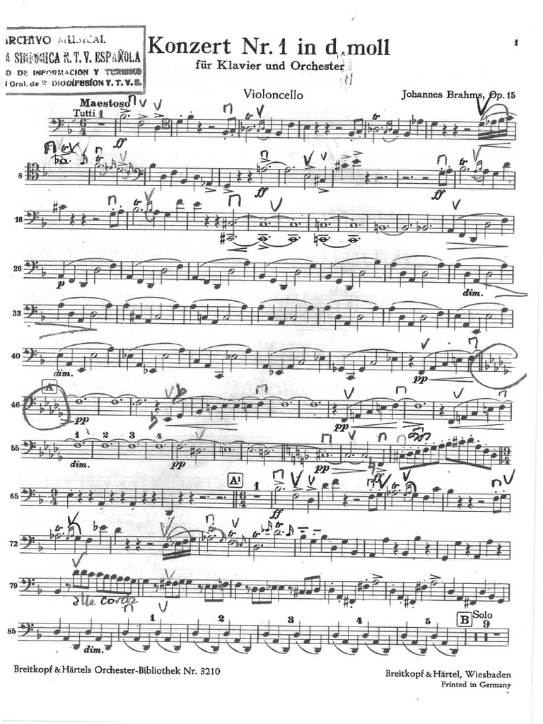 Brahms Concierto Piano 1 | PDF