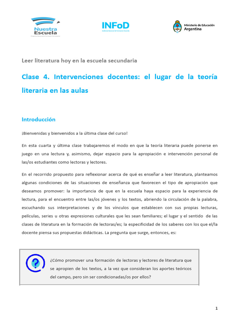 CLEES02_Curso_2_Clase_4 | PDF | Enseñando | Salón de clases