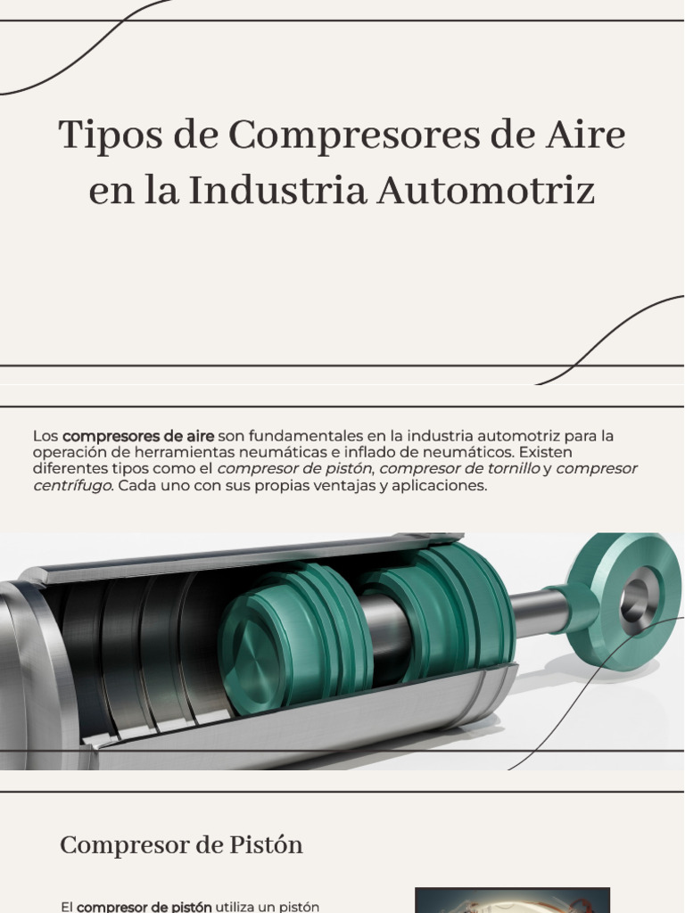 Tipos de Compresores de Aire en La Industria Automotriz ...