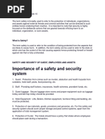 Hotel Safety and Security Checklist | PDF