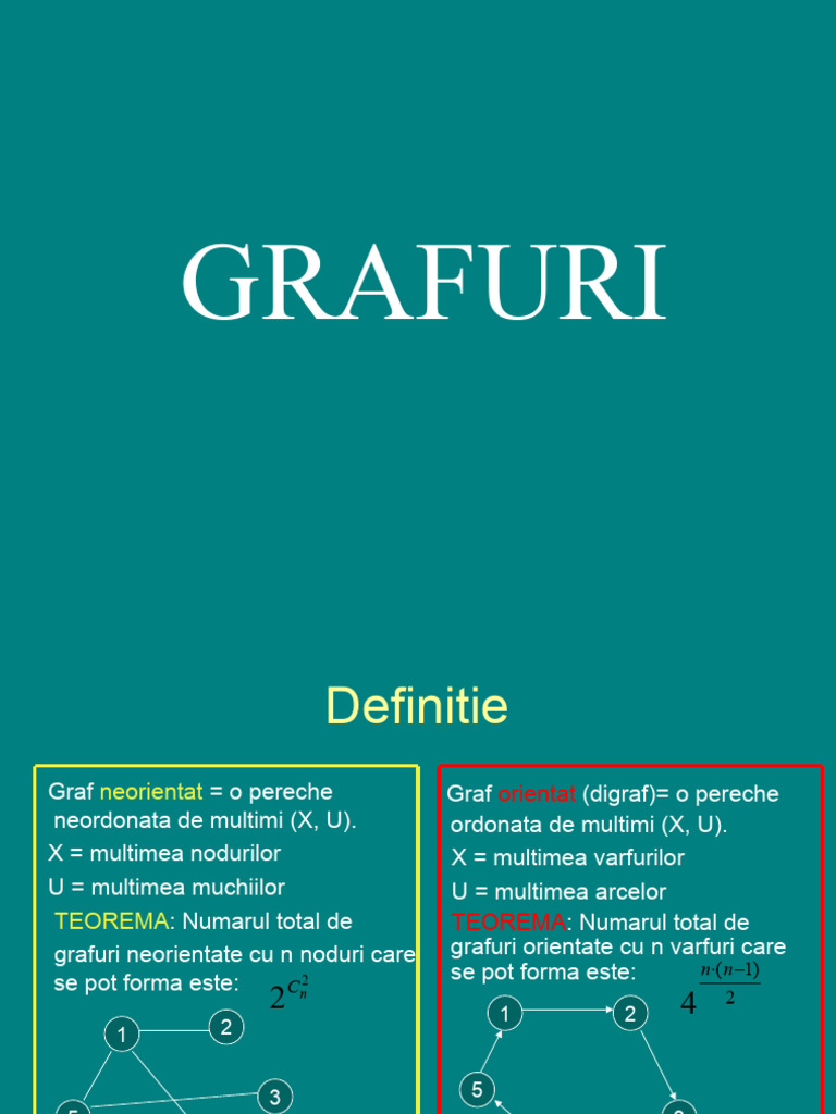 Grafuri Teorie | PDF