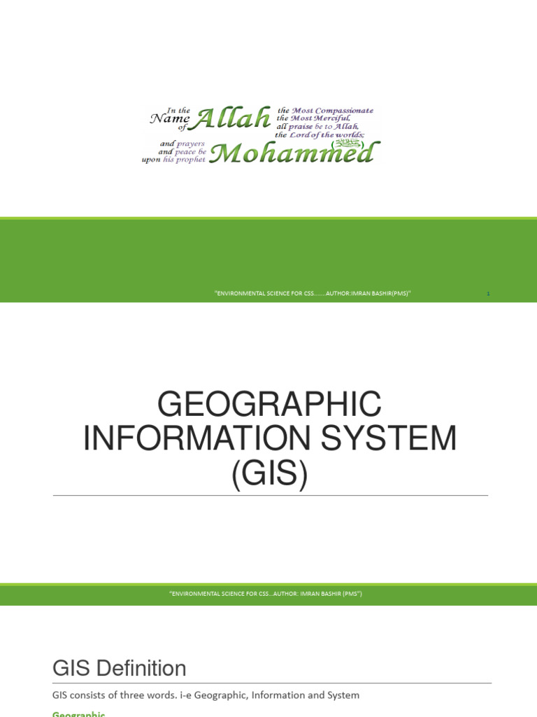 8.10 - Gis | PDF | Geographic Information System | Databases