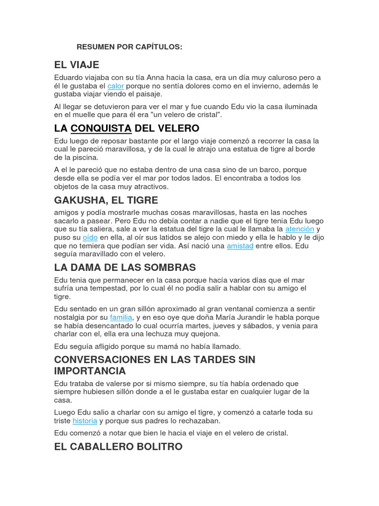 Resumen Por Capítulos | PDF