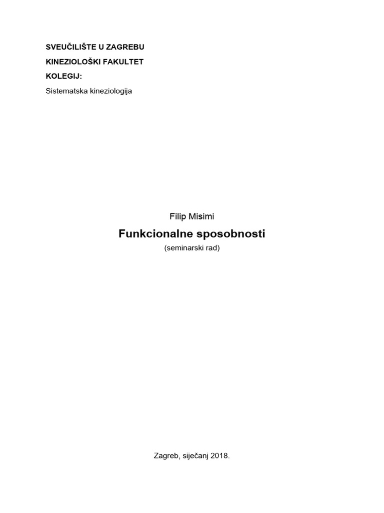 Misimi Filip, Sem3, Funk, SK, 2017-2018 | PDF