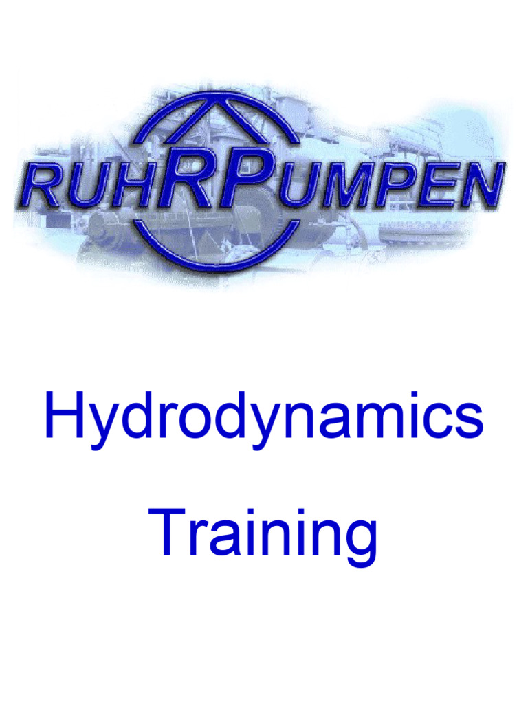 Pump Hydrodynamics and NPSH Guide | PDF | Pump | Turbomachinery