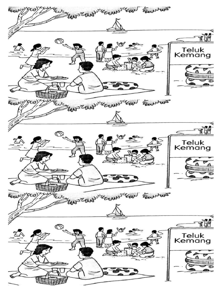 Berkelah Di Pantai 2 | PDF