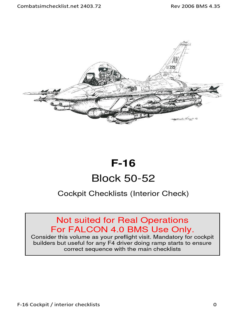 Cockpit Interior Checklists | PDF | Aerospace | Transport