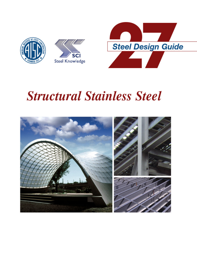 Design Guide 27 Structural Stainless Steel | Download Free PDF ...