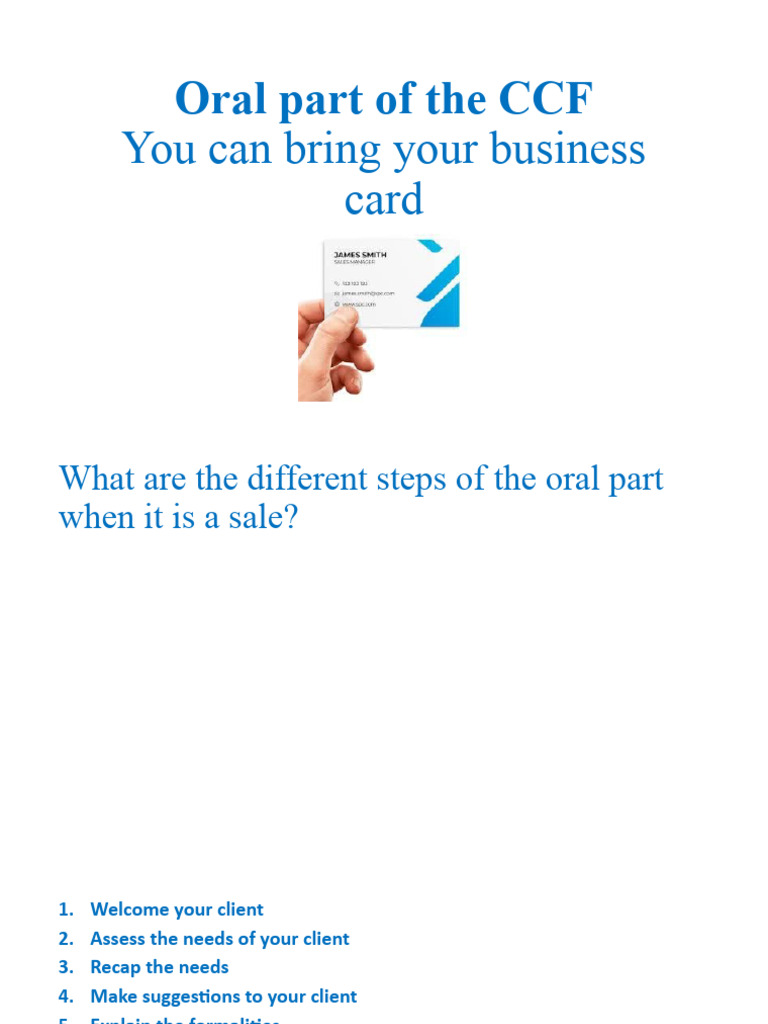 CCF Oral Part 2023-1 | PDF | Travel Visa | Passport