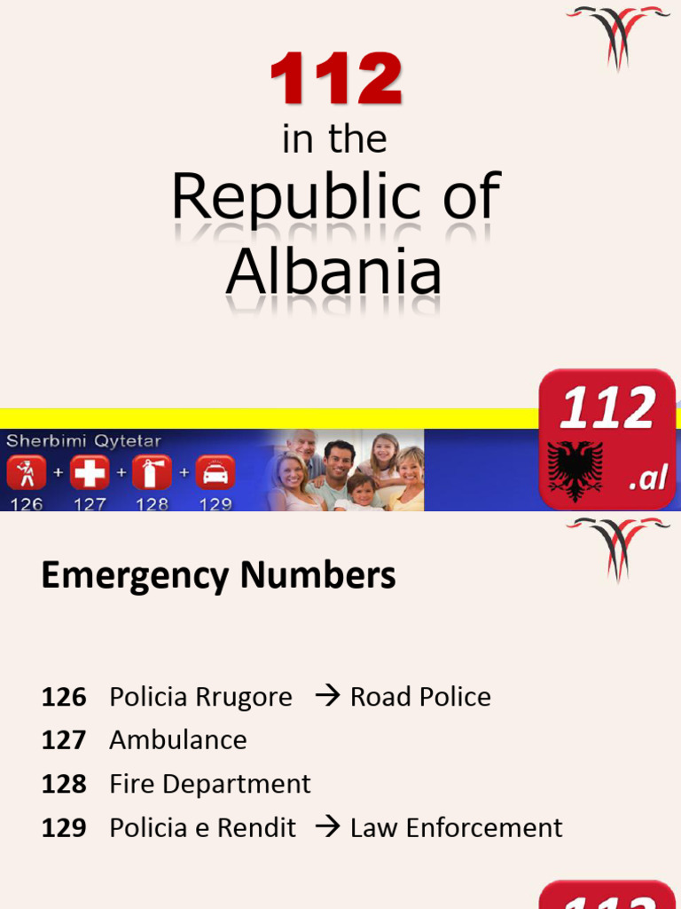 Albania Emergency Numbers | PDF | Public Safety | Computing