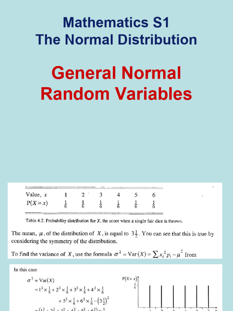 Normal Distribution Pdf Standard Deviation Normal Distribution