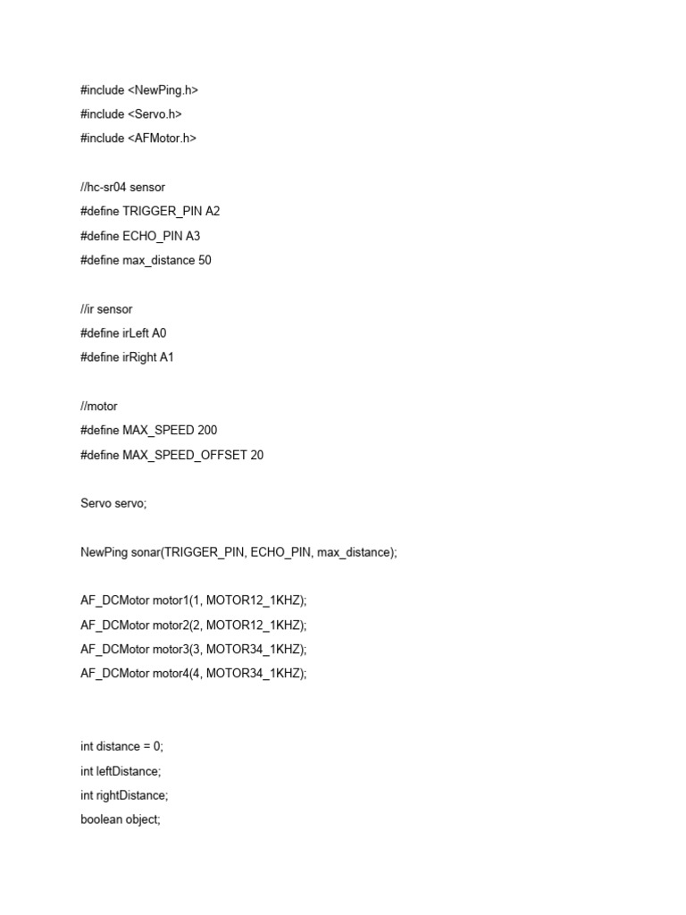 Coding Robot Line Follower | Download Free PDF | Computer Programming | Software Engineering