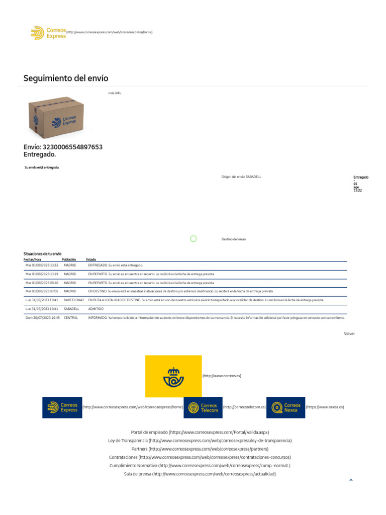 Sigue Tu Envío | PDF