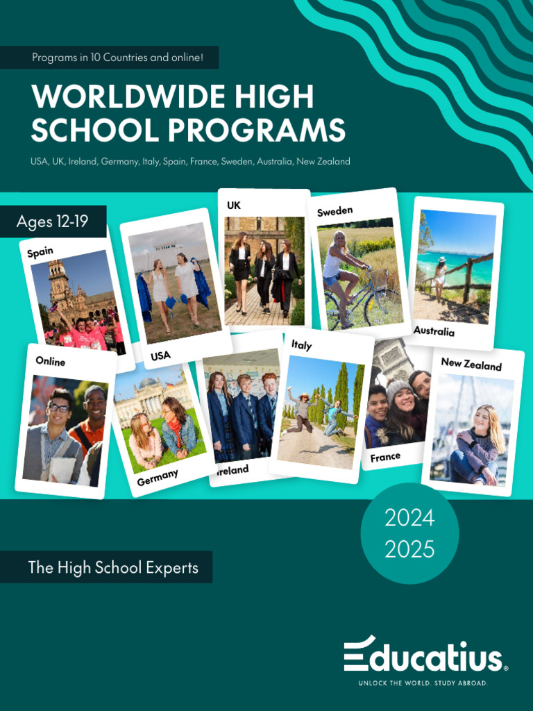 Educatius Worldwide 2024 2025 Catalogue Digital | PDF | High School Diploma | Educational Technology