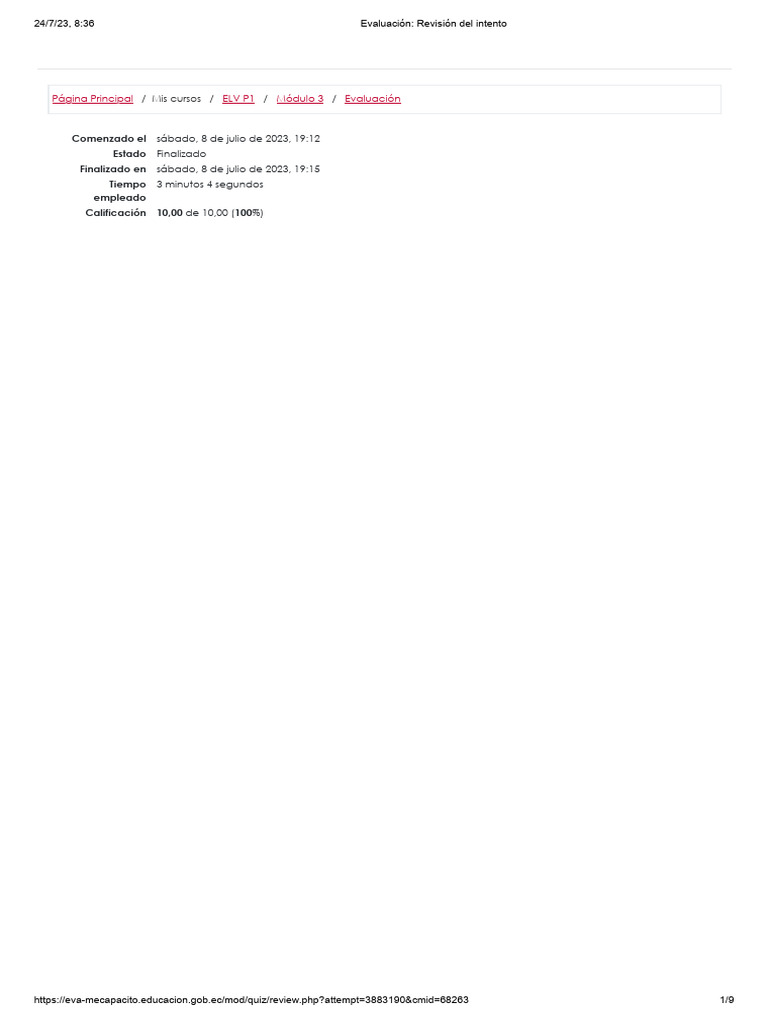 Evaluación_ modulo 3 | PDF | Violencia | Comportamiento