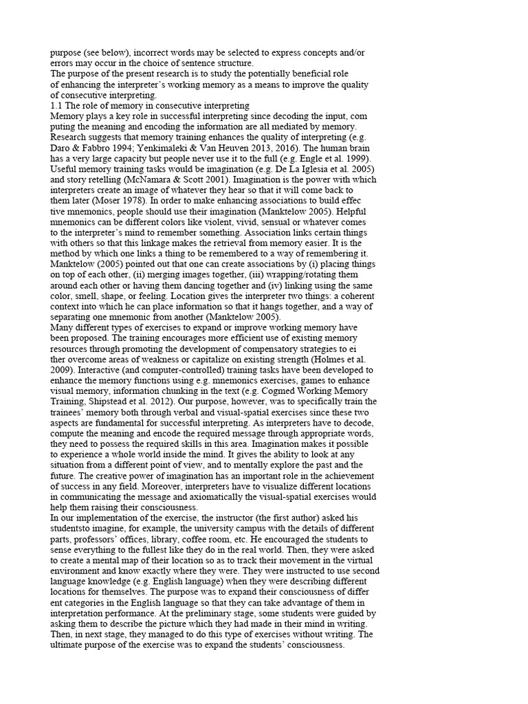 F | Download Free PDF | Memory | Working Memory