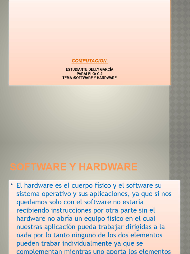 Presentación de Computacion 21-01-2024 | PDF