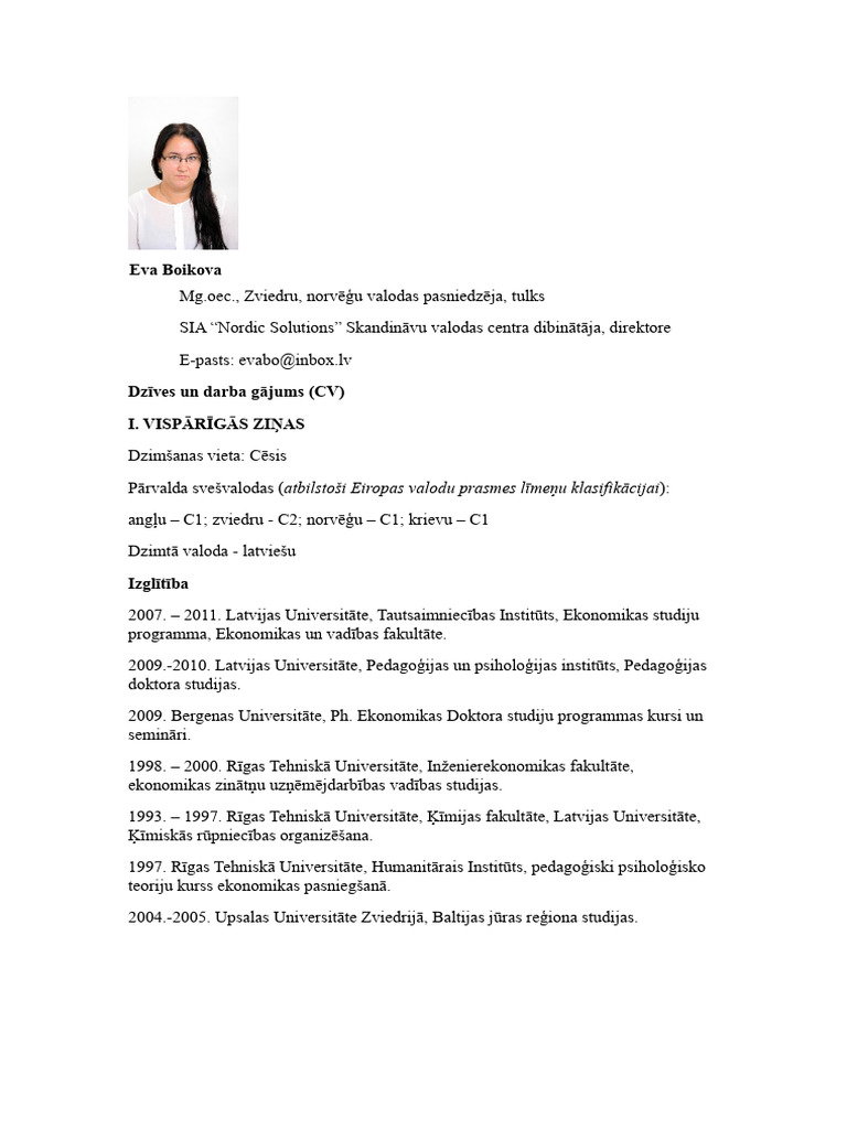 CV+Eva+Boikova - Odt 11 10 2023 | PDF