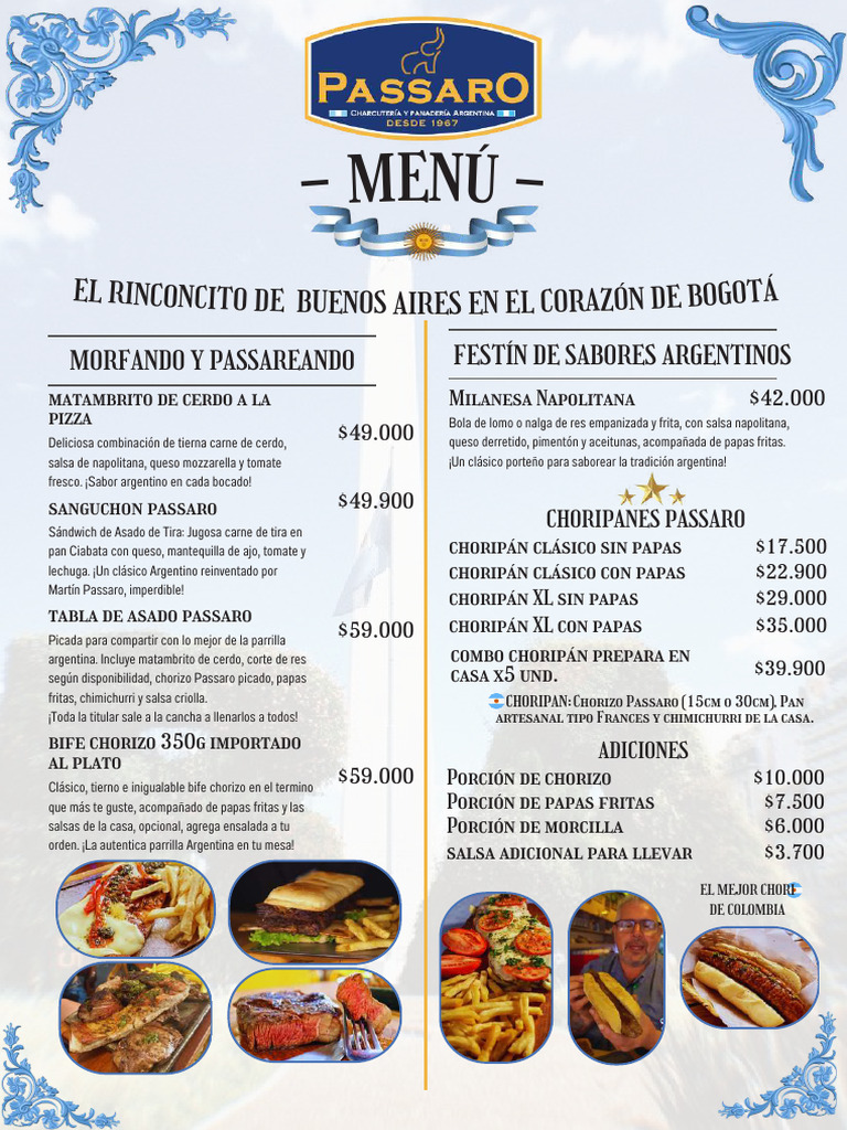 Menu Passaro Abril Dig - 240503 - 202749 | PDF | Alimentos | Cocina