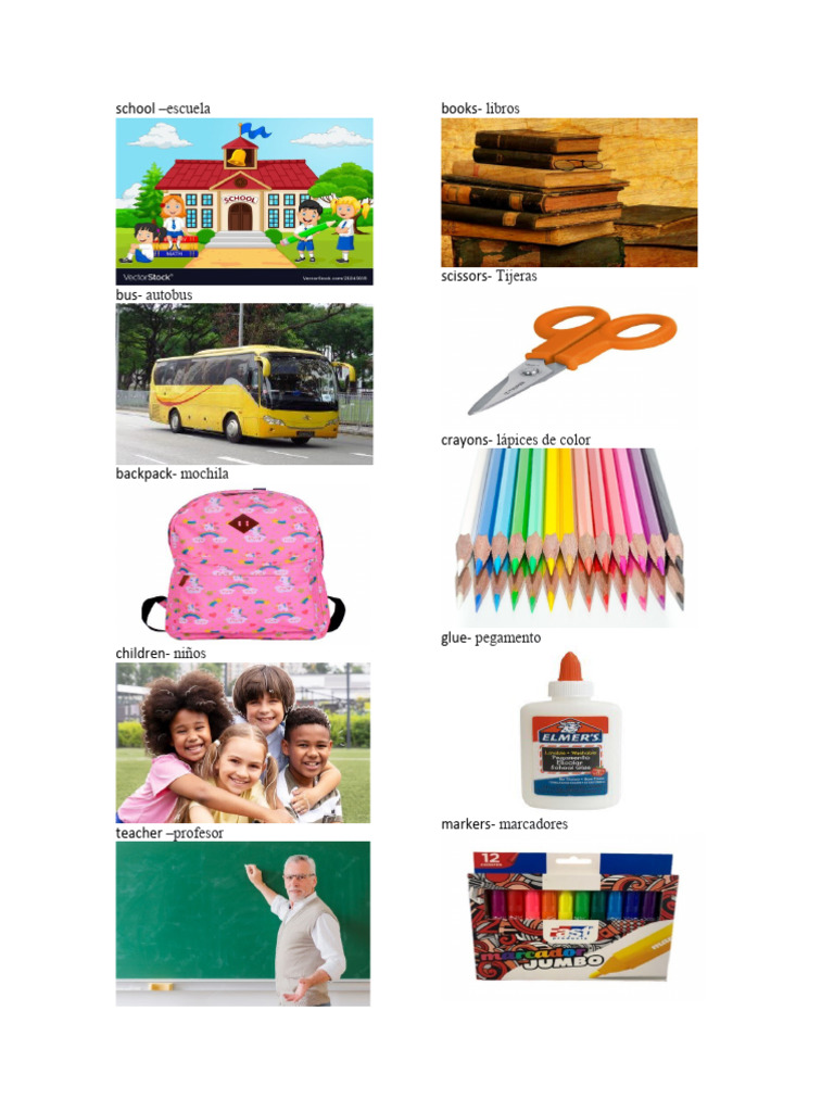 Escuela Libros: School Books | PDF