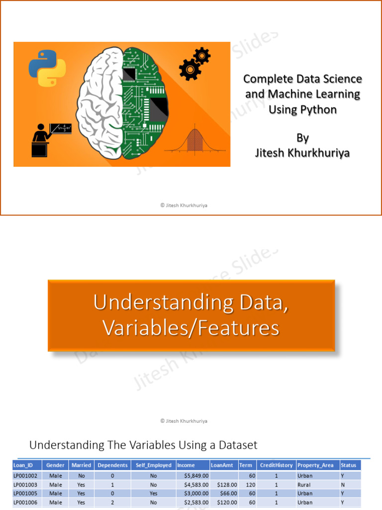 Data Science Course Overview Slides | PDF | Arithmetic Mean | Statistical Analysis