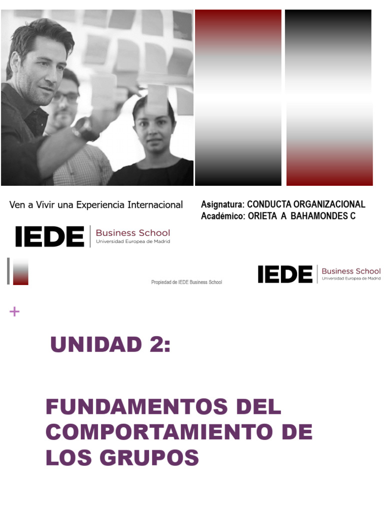 Conducta Organizacional Mod 2 | PDF | Liderazgo | Estatus social